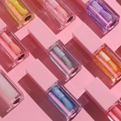 Cina Custom Unique Shape Natural Fruit Lip Oil Gloss Private Label Lip Oil 5G in vendita
