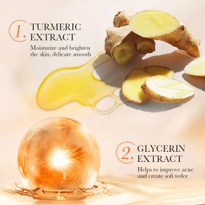 Cina cura di pelle crema facciale della curcuma 50G che imbianca la crema di fronte di trattamento dell'acne in vendita