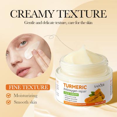 Cina cura di pelle crema facciale della curcuma 50G che imbianca la crema di fronte di trattamento dell'acne in vendita