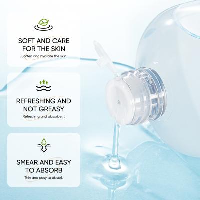 Cina 500ml Natural Aloe Vera Gel Toner Essence Face Skin Care Facial Toner in vendita