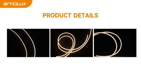 Quality Ultra Thin COB Flexible LED Strip Light Waterproof IP65 For Soft Lighting for sale