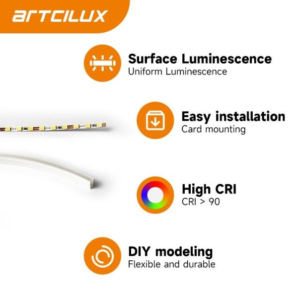 Quality SMD 2835 LED Soft Strip Lights IP64 Waterproof for Kitchen Wardrobe for sale