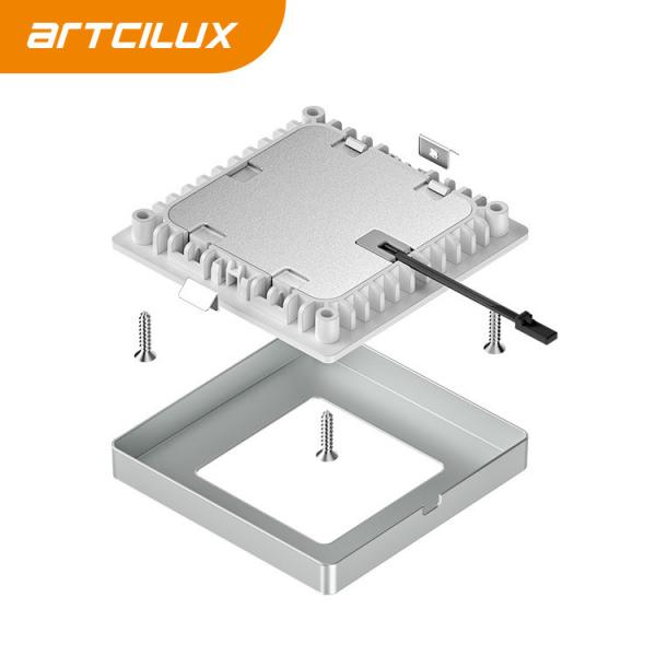 Quality Recessed / Surface Mounted LED Cabinet Spotlight Round Puck Light With Magnetic for sale