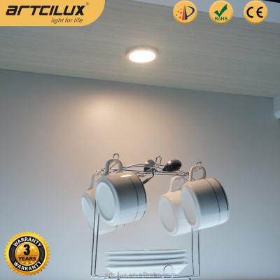 China Linterna de cocina de LED de forma redonda ultra delgada 12V Linterna de luz alta en venta