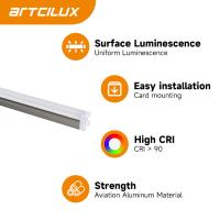 China Surface Mounted LED Linear Light A2303 for Wardrobe Installation and Bending Processing Service for sale