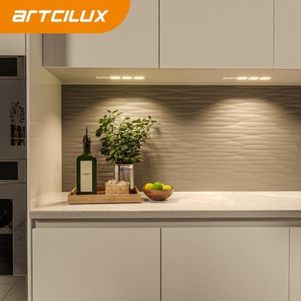 Quality Customized Under Cabinet Light Panel Hand Wave Door Trigger Sensing Spliced for sale