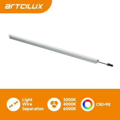 China Silver Color A260A Cabinet LED Linear Strip Light With Aluminium Profile for sale