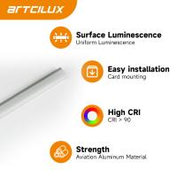 China Indoor Surface Mounted Cabinet Strip Light Bathroom Mirror LED Strip Lighting Source for sale