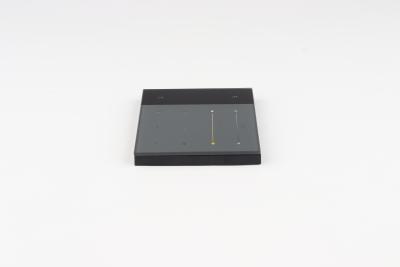 China Modern Glass PC Wireless Sensor Switch 4 Gang Dimmer Switch 2.4Ghz Radio Frequency for sale