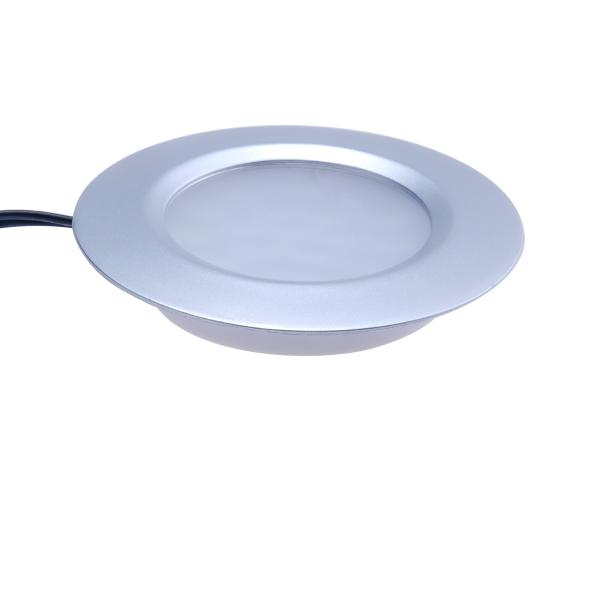 Quality 12V DC LED Cabinet Spotlight Puck Lamp 3000K 4000K 6000K For Jewellery Shop for sale