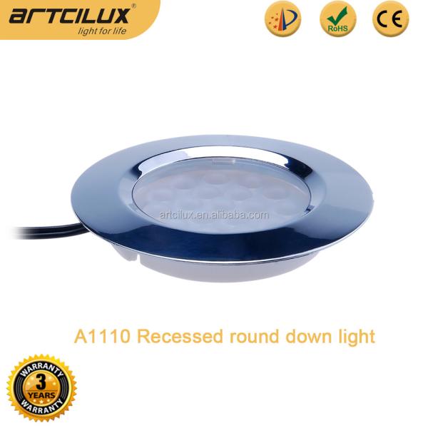 Quality 12V DC LED Cabinet Spotlight Puck Lamp 3000K 4000K 6000K For Jewellery Shop for sale