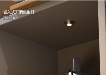 Quality A1118 Rotatable LED Puck Spotlight For Furniture Under Cabinet LED Spot Lighting for sale