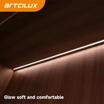 China A2Q0H Directly Illuminated Recessed Strip Light 1000*14*10.3 7.5w/m Triple Color CRI＞90 Plug-in Power Source Support Dimmer for sale