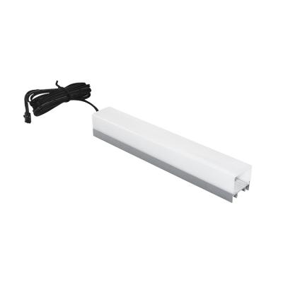 China Langdurig A2403 decoratief streeplicht 1000*27*27mm DC12V SMD2835 60PCS/M 7.2W/M Aluminium Ra 80 Te koop