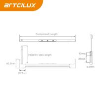 China Plug-in Power Source Cabinet Strip Light The Ultimate Cabinet Lighting Solution for sale