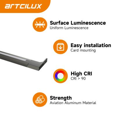 중국 7.5W/M 캐비닛 아래 스트립 라이트 디머 다재다능한 조명을 위한 지원 판매용
