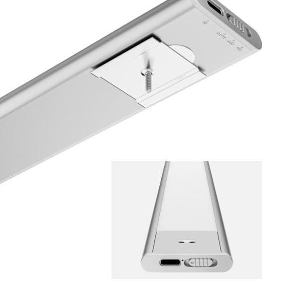Quality 30cm Length Plastic Cabinet LED Light without Motion Sensor for Cabinet Illumination for sale