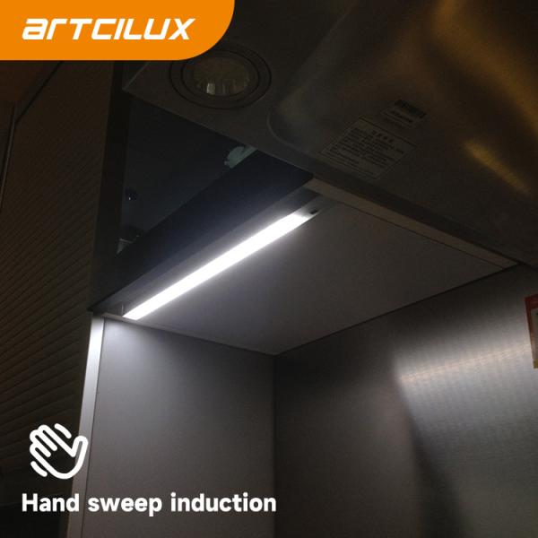 Quality Under-Cabinet Light Panel with USB Rechargeable Lithium Battery Warm White and for sale