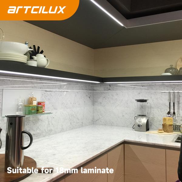 Quality Under-Cabinet Light Panel with USB Rechargeable Lithium Battery Warm White and for sale