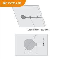 China Smart Home Single-Key Touch Remote Controller Recessed Mounting for sale