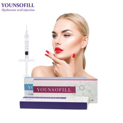 China facial injectables cross linked dermal filler hyaluronic acid lips filler injection for sale