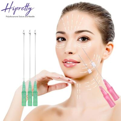 China face lifting hilos tensores 3d meso barbed suture pdo hilos pdo with CE for sale