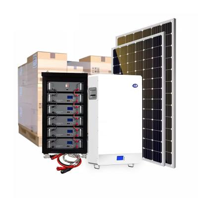 Cina Batteria di accumulo di energia per la casa montata a parete 6000 cicli 5kwh Batteria solare in vendita