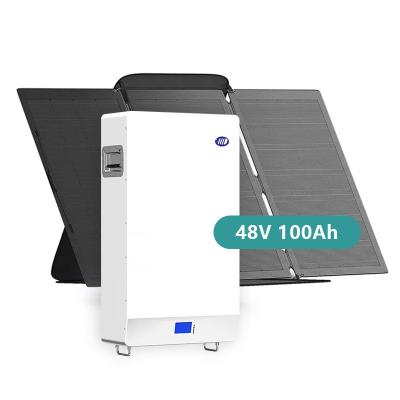 Cina Batteria di accumulo di energia per la casa montata a parete 6000 cicli 5kwh Batteria solare in vendita