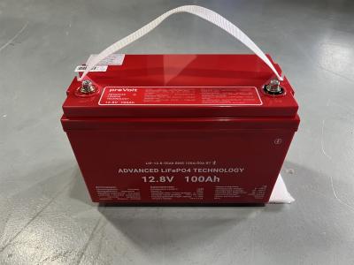 Cina Batteria di stoccaggio solare LiFePO4 12,8V 100Ah 1280Wh 25,6V 50Ah per camper caravan camper autocamper in vendita