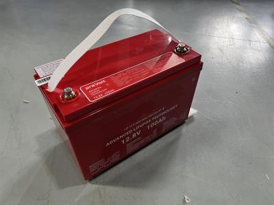 Cina Batteria di stoccaggio solare LiFePO4 12,8V 100Ah 1280Wh 25,6V 50Ah per camper caravan camper autocamper in vendita