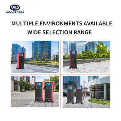 China Customizable Battery Replacement Station with Cabinet Size 550*1826*610 W*H*D and Single Compartment Load Capacity 30KG for sale