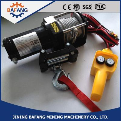 China Reliable quality of DC12v/24v car electric winch for 3000lbs & 12000lbs for sale