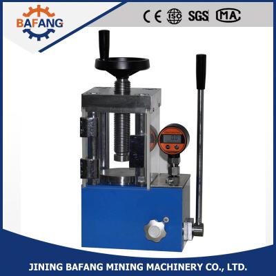 China reliable quality of 12 ton Laboratory desktop small manual hydraulic tablets presser for sale