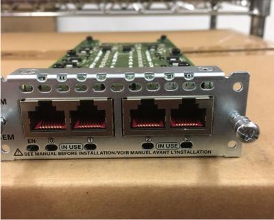 China Interruptor original NIM do LAN de Gigabit Ethernet do porto do módulo de interruptor NIM-ES2-8 de Cisco 8 à venda