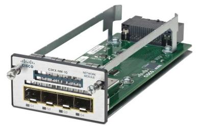 China O módulo da expansão de rede do módulo de interruptor C3KX-NM-1G de Cisco para o catalizador 3750X 3560X comuta à venda
