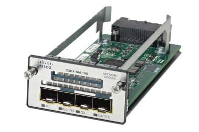 China Módulo de poupança de energia da fibra de Cisco 3560, módulo prendido C3KX-NM-10G= de Cisco 10gb à venda