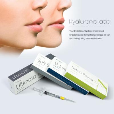 China CE ISO approval hyaluronic acid dermal fillers for the face injection for sale