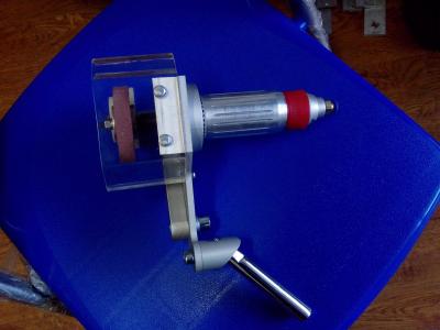 China Pneumatic Manual Low-E Grinding Machine for Curved Glass Handheld Low-e Glass Coating Edge Deletion Tool for sale