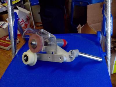China Pneumatic Manual Low-E Grinding Machine  Handheld Low-e Glass Coating Edge Deletion Tool for sale