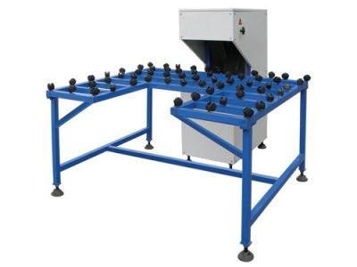 China Abrasive Belt Edge Grinding Machine , Double Glazing Production Big Capacity for sale
