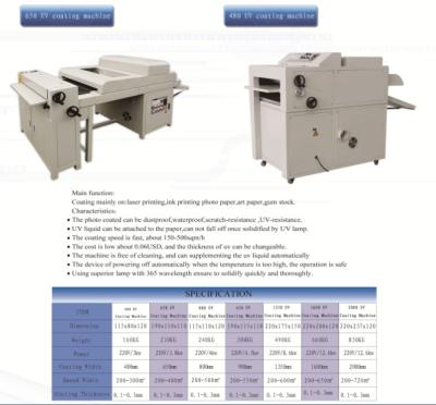 China 900mm verdwijnt de UVlamineringsmachine, UVvloeistof de Stofdichte Met een laag bedekte Foto van de Deklaagmachine Te koop