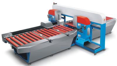 China Professional Glass Drilling Equipment , Glass Hole Drilling Machines Double Head for sale