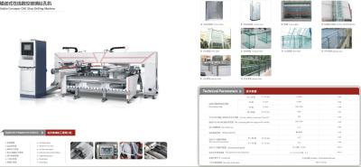 China Fully Automatically glass hole drilling machines For Architecture Glass for sale