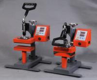 China Textile / Mark / Cap Pneumatic Double Stations Heat Press Machine CE for sale