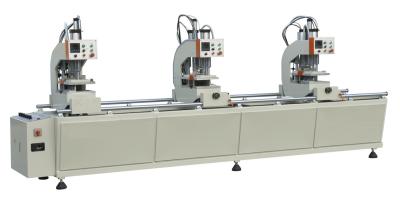China Double Side Auto UPVC Window Machine Three Head Seamless Welding Machine for sale