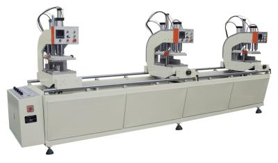 China High Efficiency Upvc Window Machine , Three Head Pvc Window Welder Machine for sale