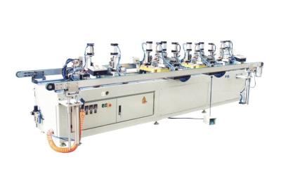 China Automatic Double Cross Four Corner Welding Machine 20~120mm Welding Height for sale