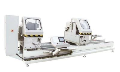 China uPVC Window Processing Machine / Double Mitre Saw CNC Cutting Equipment for sale