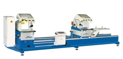 China PVC Window and Door CNC Arbitrary Angle Double Mitre Saw UPVC Window Machine for sale