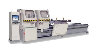 Cina Il taglio della testa del doppio di CNC ha visto per il profilo e del PVC della parete divisoria, dell'alluminio in vendita